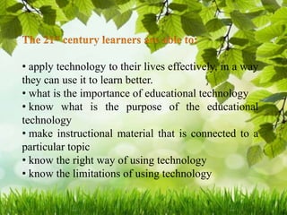 (EDTECH2) CEBU TECHNOLOGICAL UNIVERSITY | PPTX