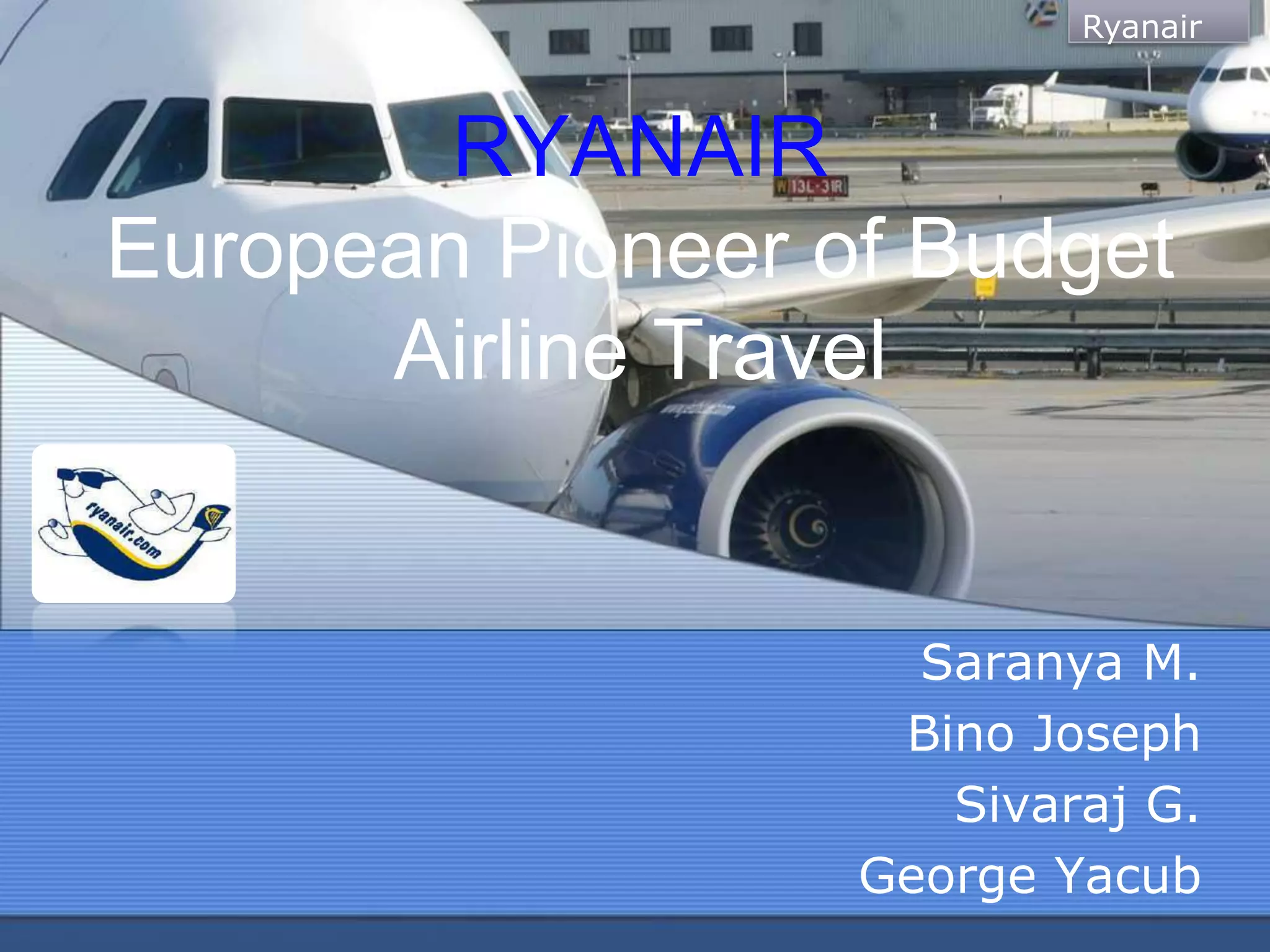 Ryanair case study | PPTX