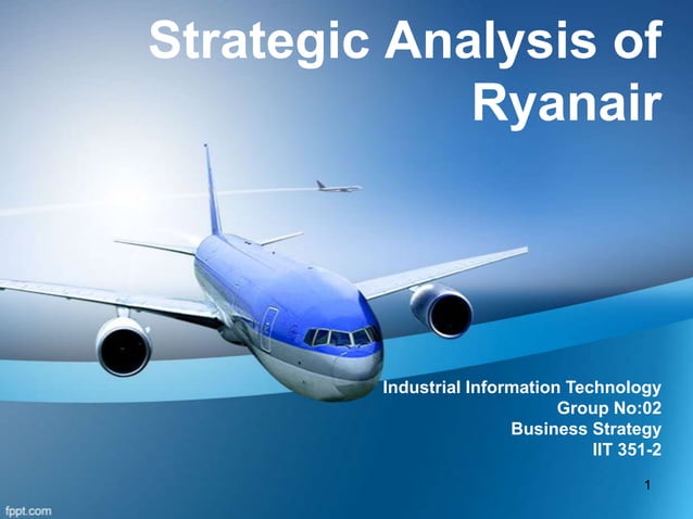 Business Strategic Analysis of RyanAir | PPTX