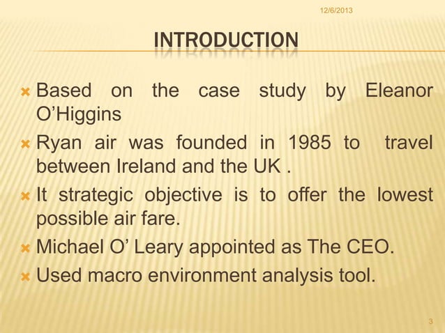 Ryanair | PPTX