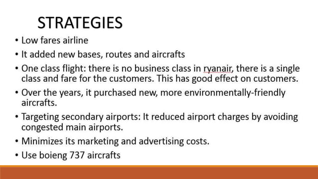 Ryanair Analysis | PPTX