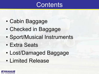 Modul 6 - Baggage | PPTX