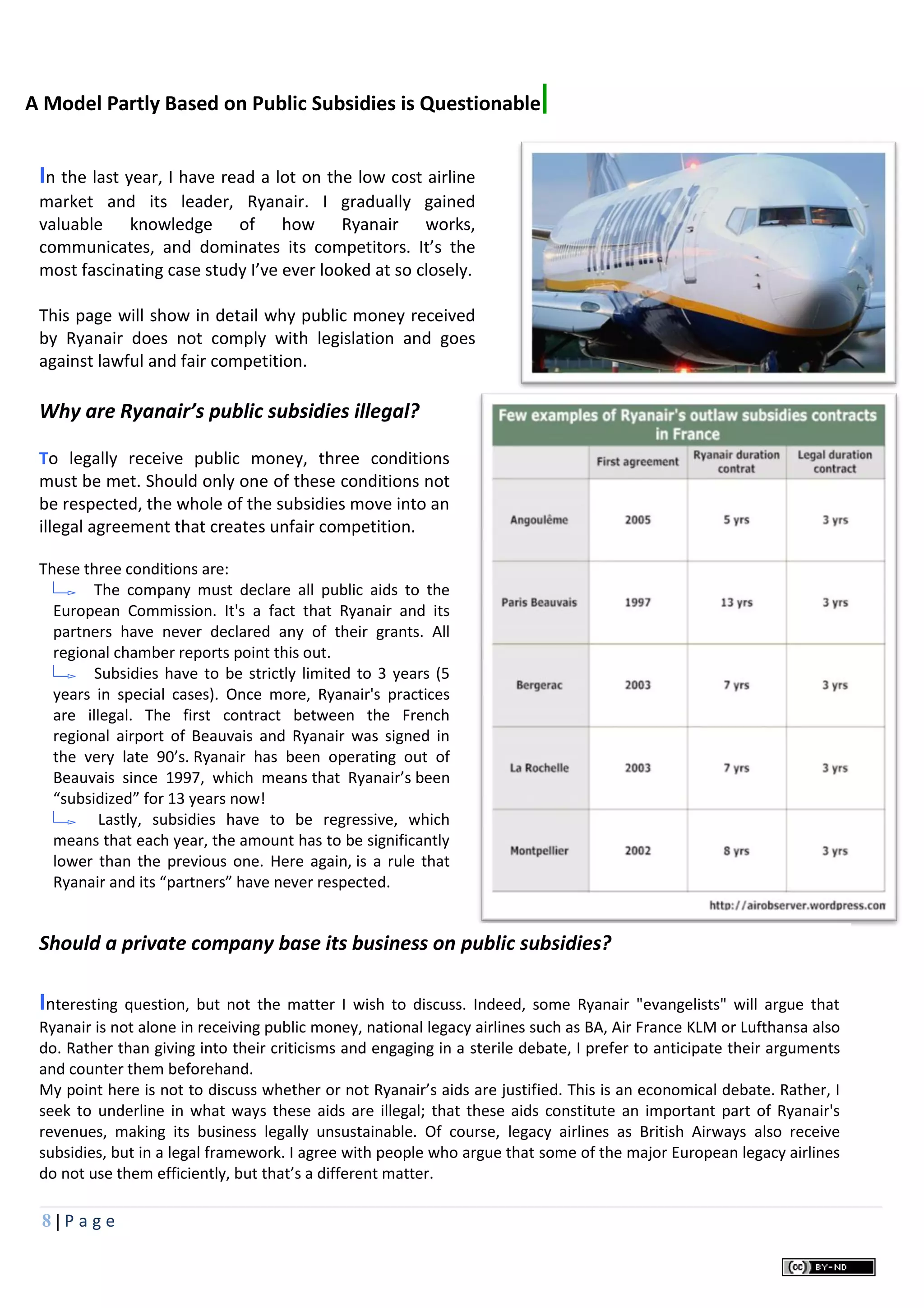 Ryanair business model_enote_airobserver | PDF