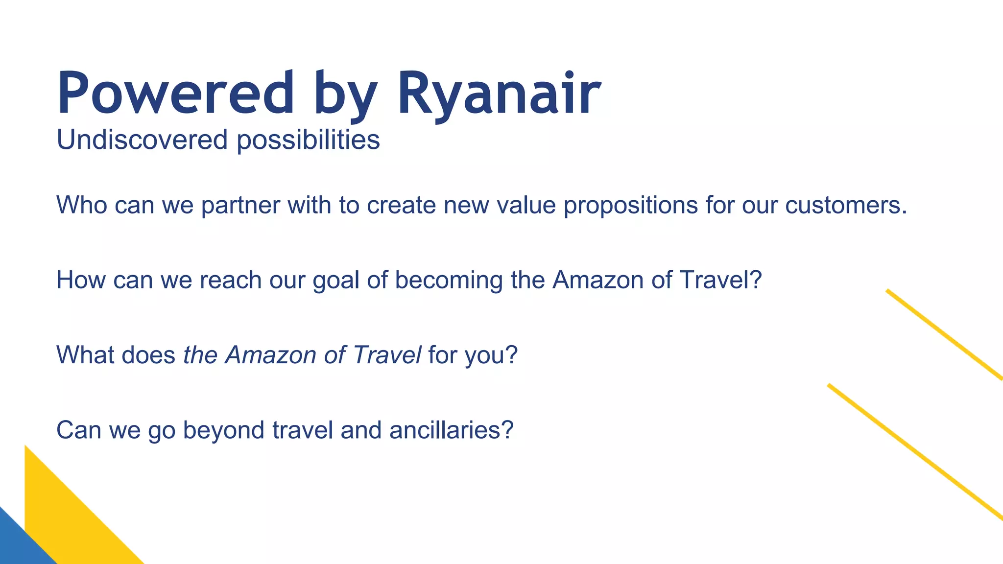 Ryanair labs Wroclaw Hackathon Themes | PPTX