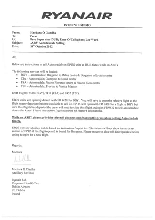 Ryanair logo uniform | PDF