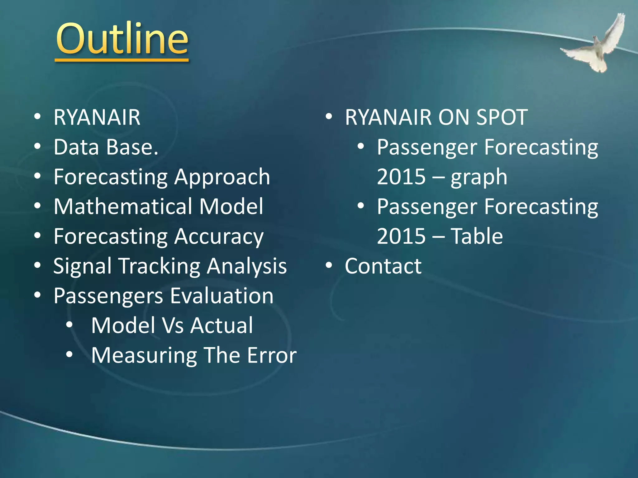 Ryanair presentation | PPTX