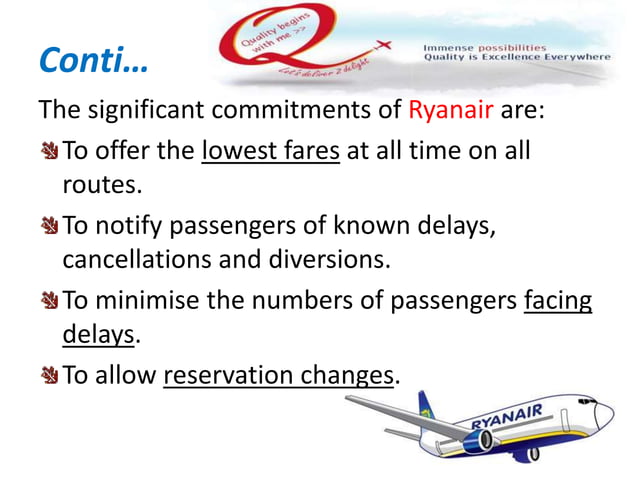 Ryanair's quality & Safety | PPT