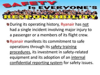 Ryanair's quality & Safety | PPT