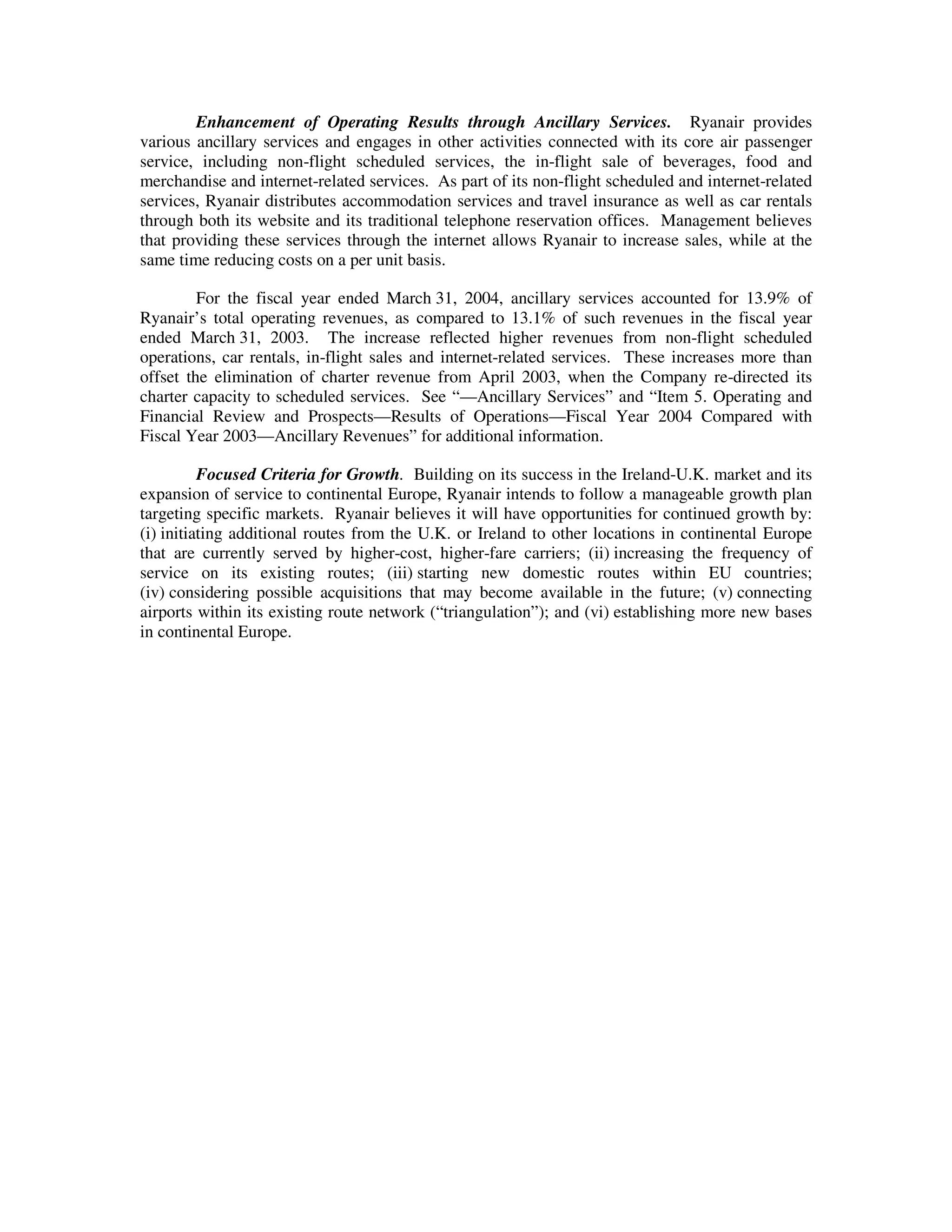 Ryanair strategy | PDF