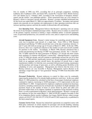 Ryanair strategy | PDF