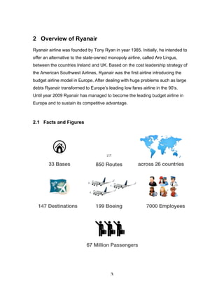 Case Study: Ryanair - The future of the leading low fares airline | PDF