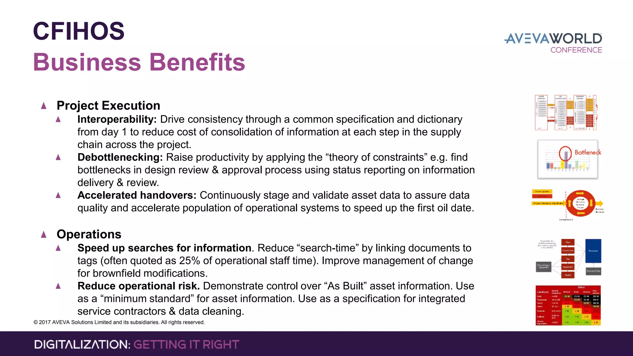 AVEVA World Conference NA - Ryan/Avantsa, CFIHOS Workshop | PDF