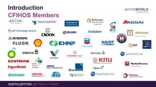 AVEVA World Conference NA - Ryan/Avantsa, CFIHOS Workshop | PDF