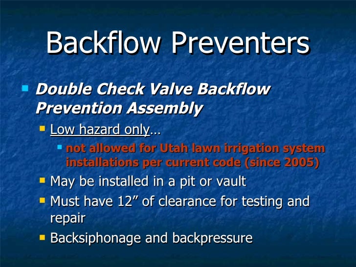 Ryan Bushman Chemical & Backflow Prevention