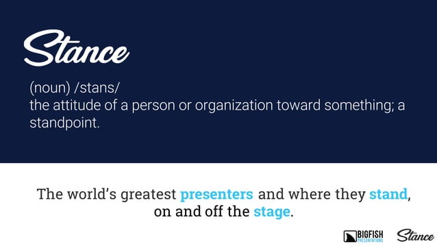 STANCE // Ryan Carson | PPT