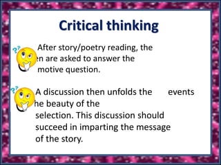 The Four-Pronged Approach in Reading Instruction | PPTX