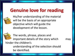 The Four-Pronged Approach in Reading Instruction | PPTX