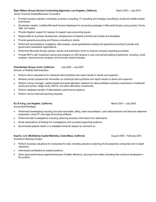 Ryan Fong Resume | PDF