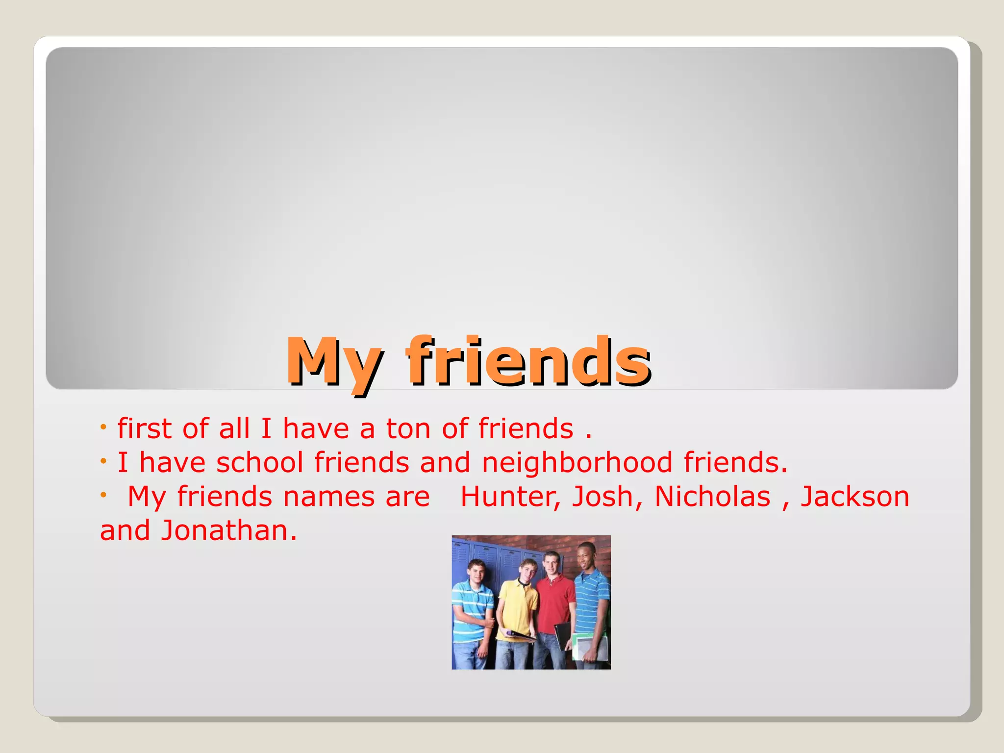 Ryan Kamm All About Me | PPT