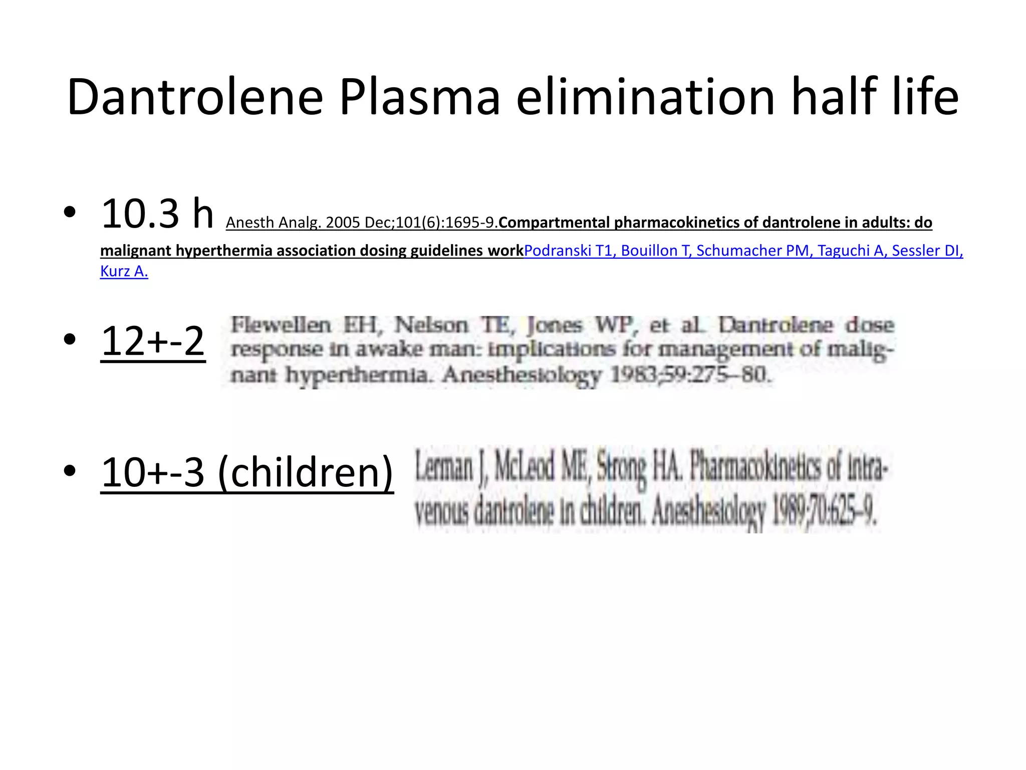 Ryanodex,a new dantrolene formulation | PPTX