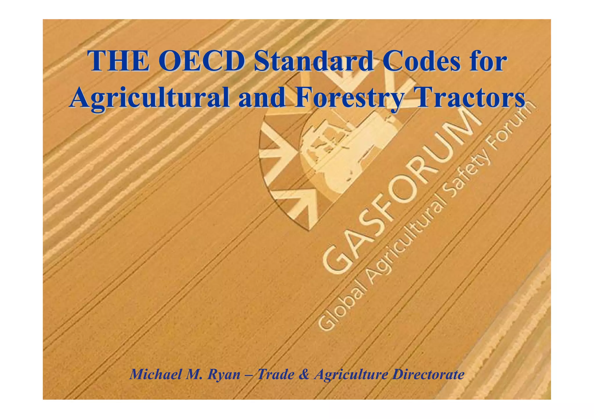 The OECD Standard Codes for Agricultural and Forestry Tractors | PDF