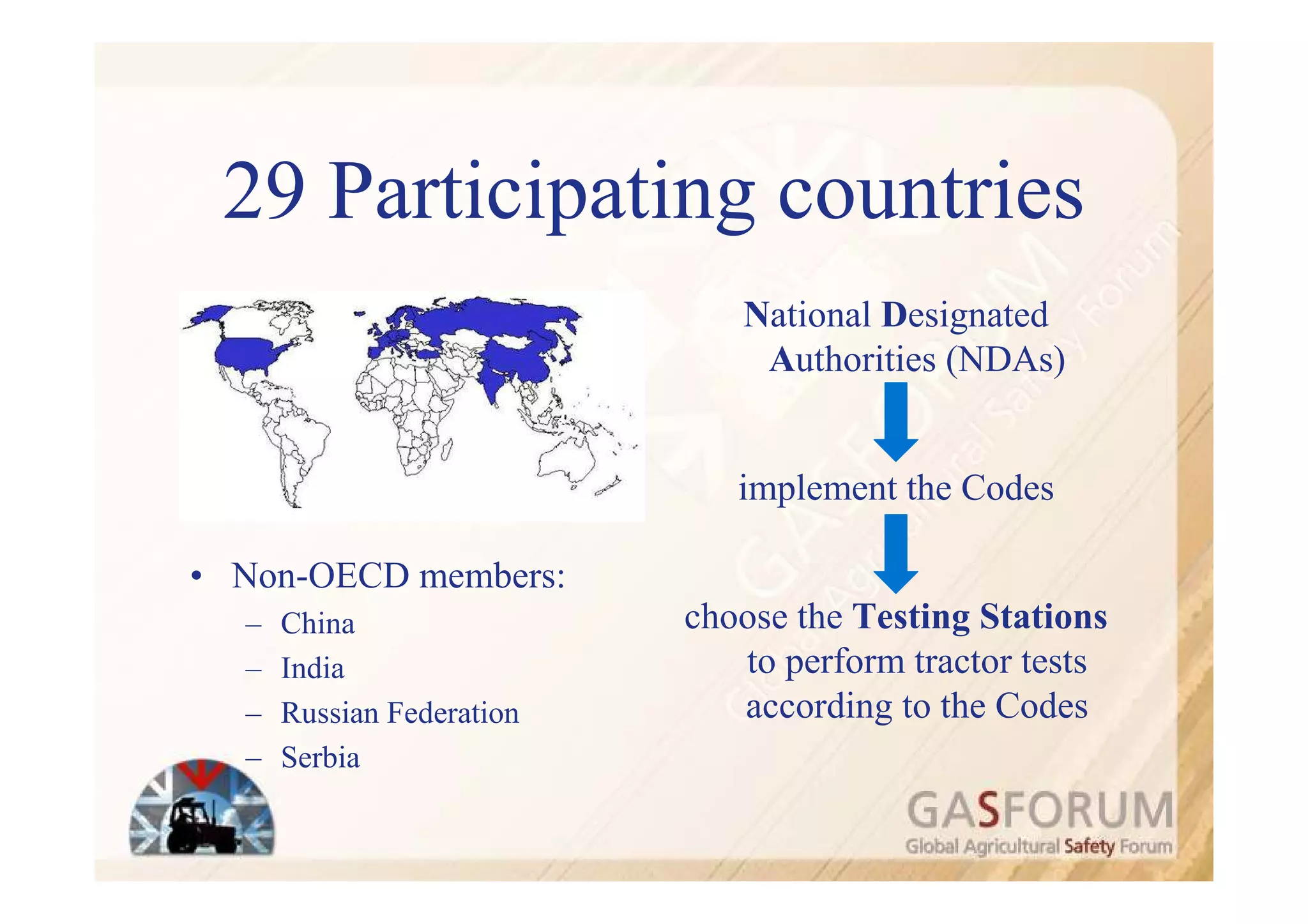 The OECD Standard Codes for Agricultural and Forestry Tractors | PDF