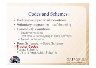 The OECD Standard Codes for Agricultural and Forestry Tractors | PDF