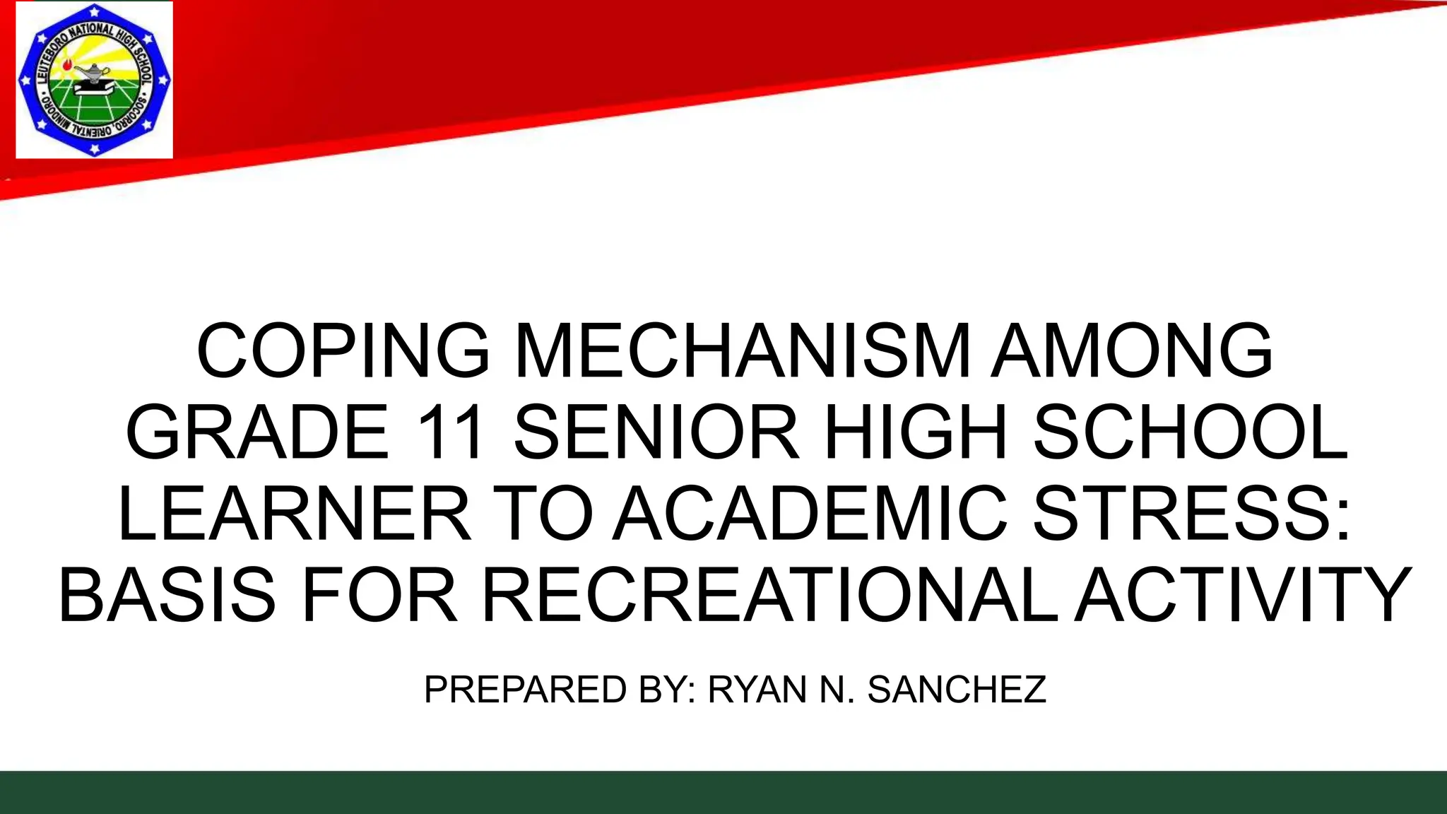 Coping Mechanism and Academic Stress Ryan Research.pptx