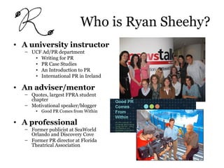 Ryan Sheehy’s APR Readiness Review Presentation | PPT