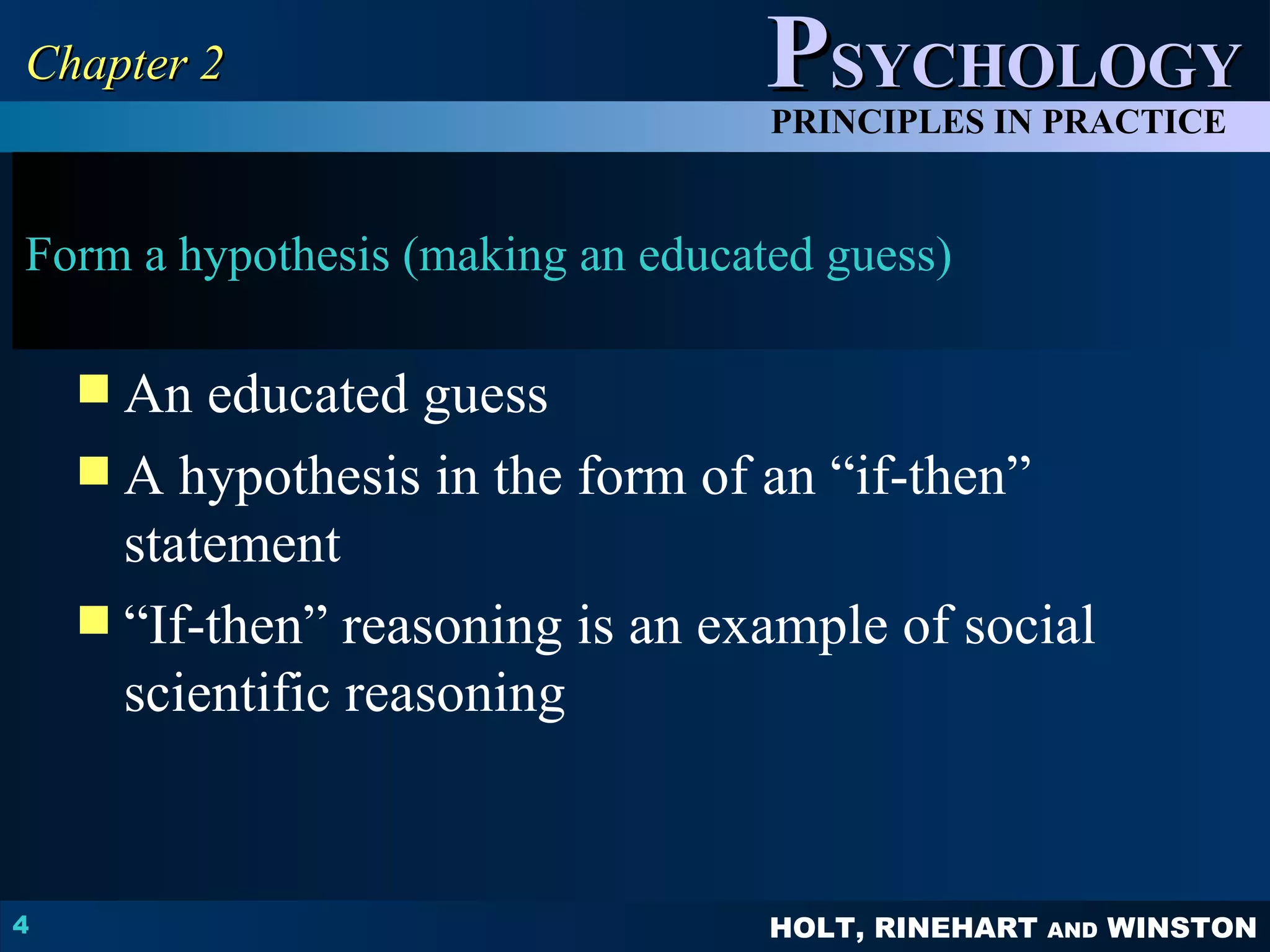 Ryan's psy ch02 | PPT