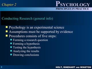 Ryan's psy ch02 | PPT