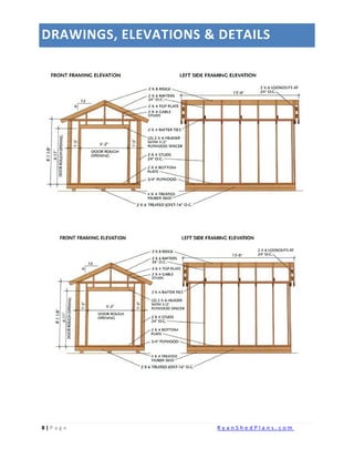 How to build your dream 12x8 shed | PDF