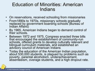 Chapter 10: History of American Education | PPT