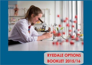 Ryedale School Year 10 options booklet | PPT