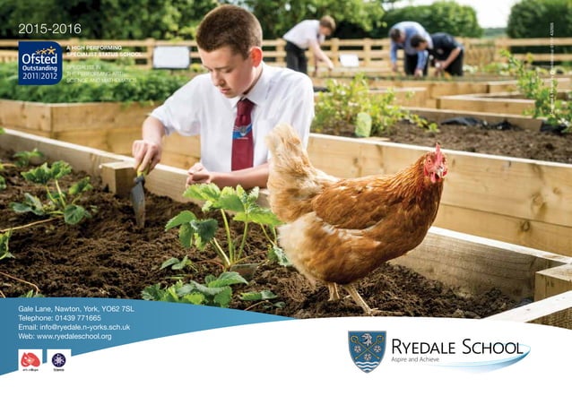 Ryedale School 2015/16 Prospectus | PPT