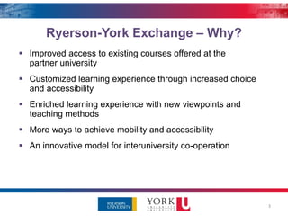Ryerson-York Joint Teaching and Learning Agreement - Molly Morris ...