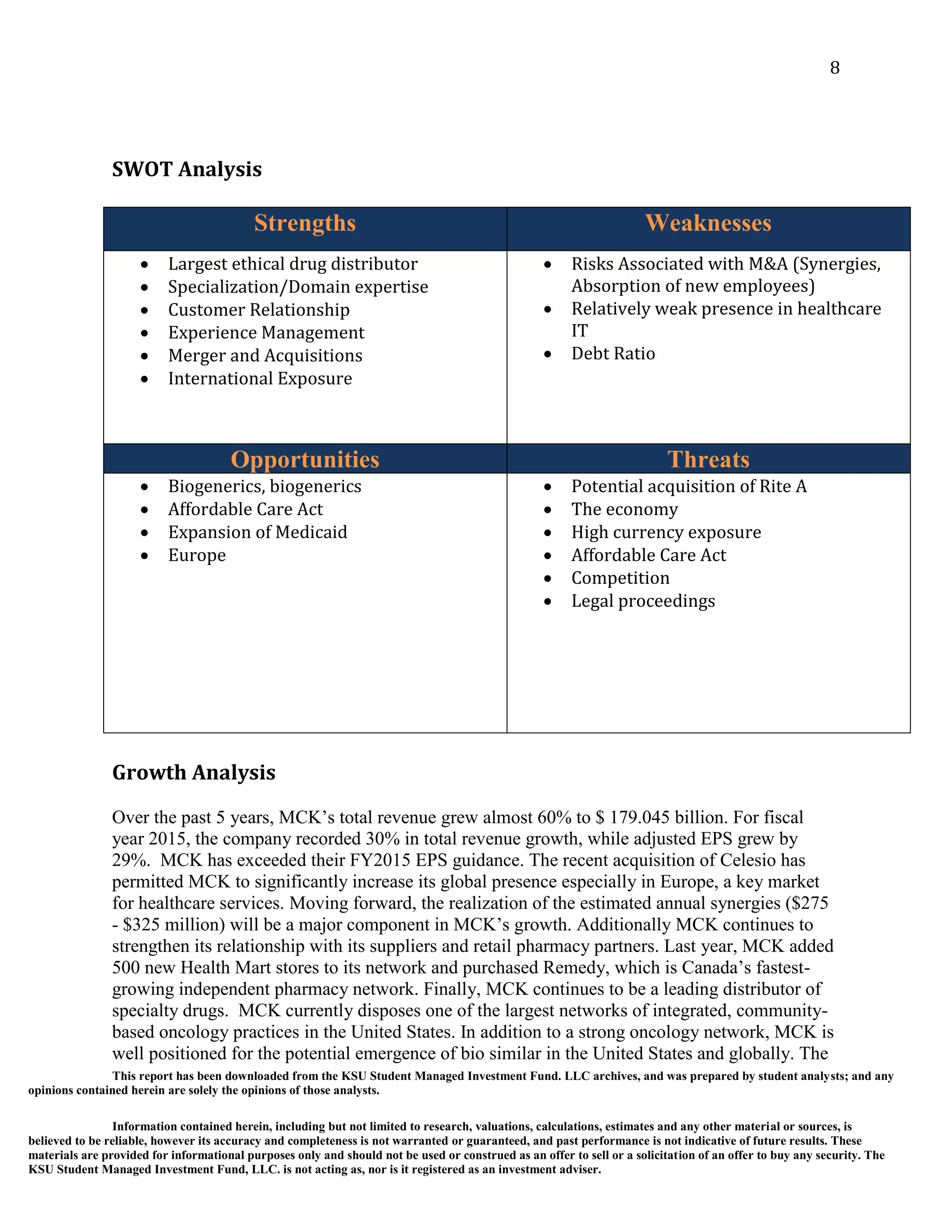 Mck proposal | PDF