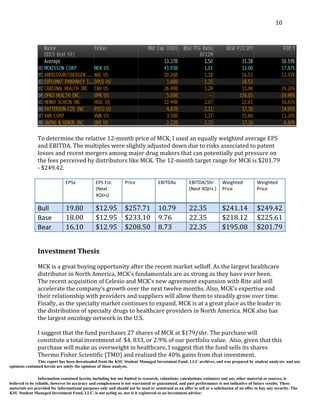 Mck proposal | PDF