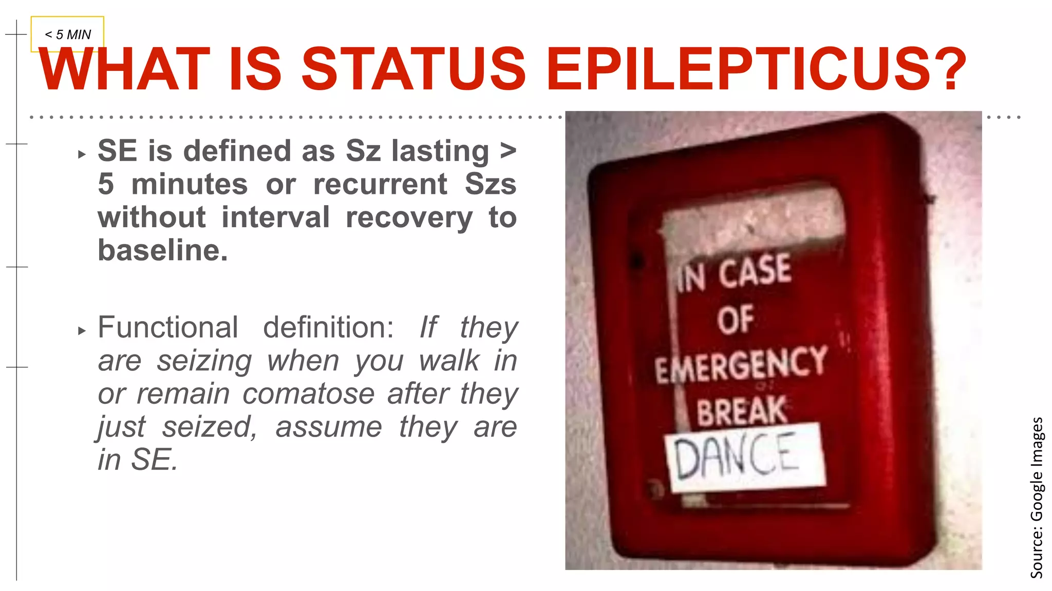 Management of Status Epilepticus in Neuro Critical care | PDF