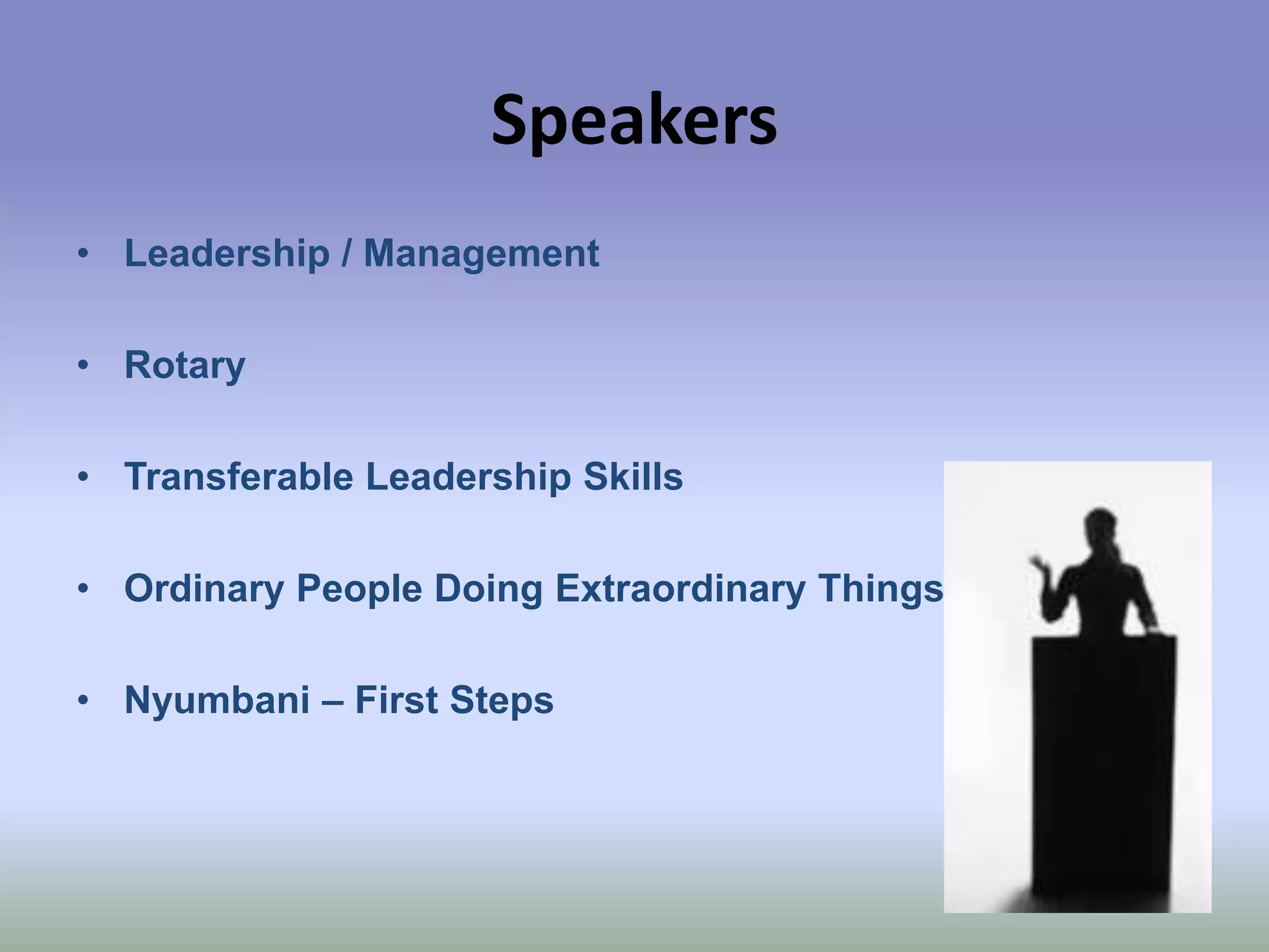 RYLA 2013 presentation 1 | PPTX