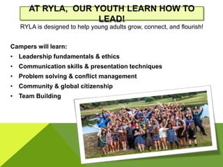 Ryla presentation final | PPTX