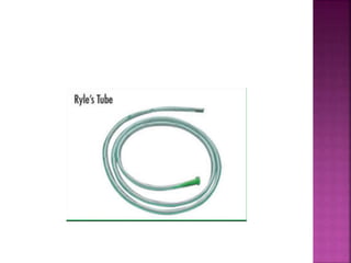 Ryles tube insertion | PPTX