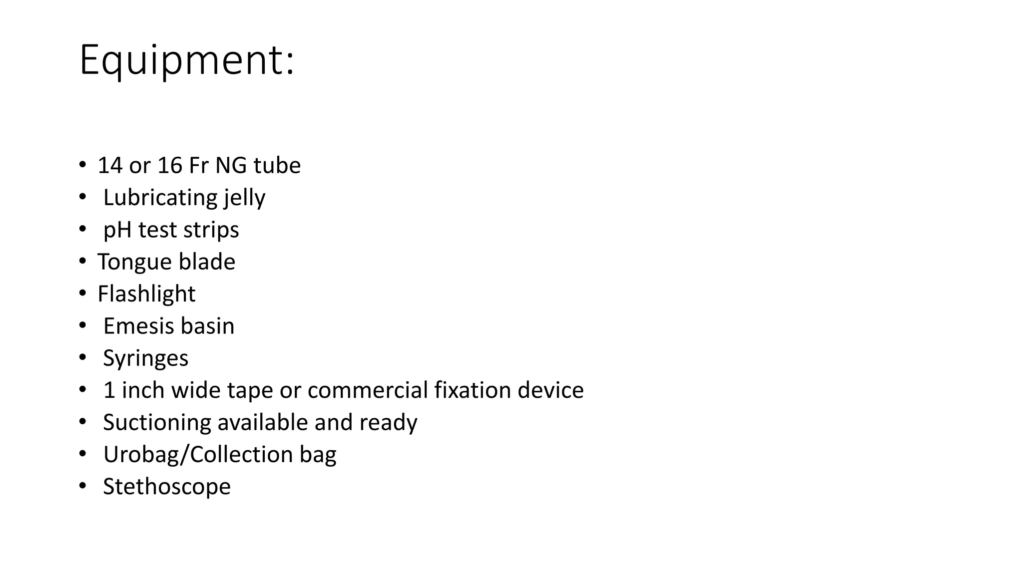 Ryles tube insertion and its care | PPTX