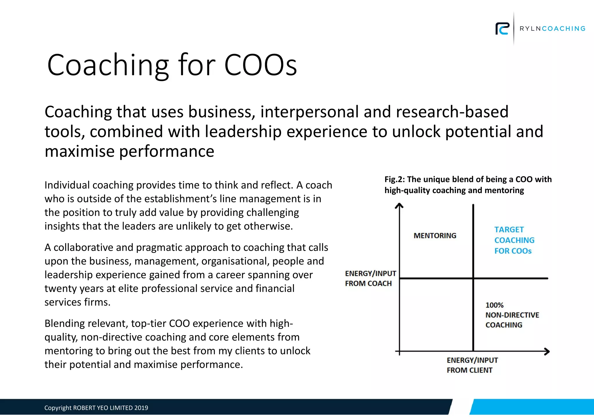 Executive Coaching for Chief Operating Officers | PPT