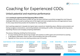 Executive Coaching for Chief Operating Officers | PDF | Business ...