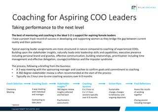 Executive Coaching for Chief Operating Officers | PDF | Business ...