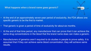 RyMat Inc.: A Look At Generic vs. Brand Pharmaceuticals | PPSX