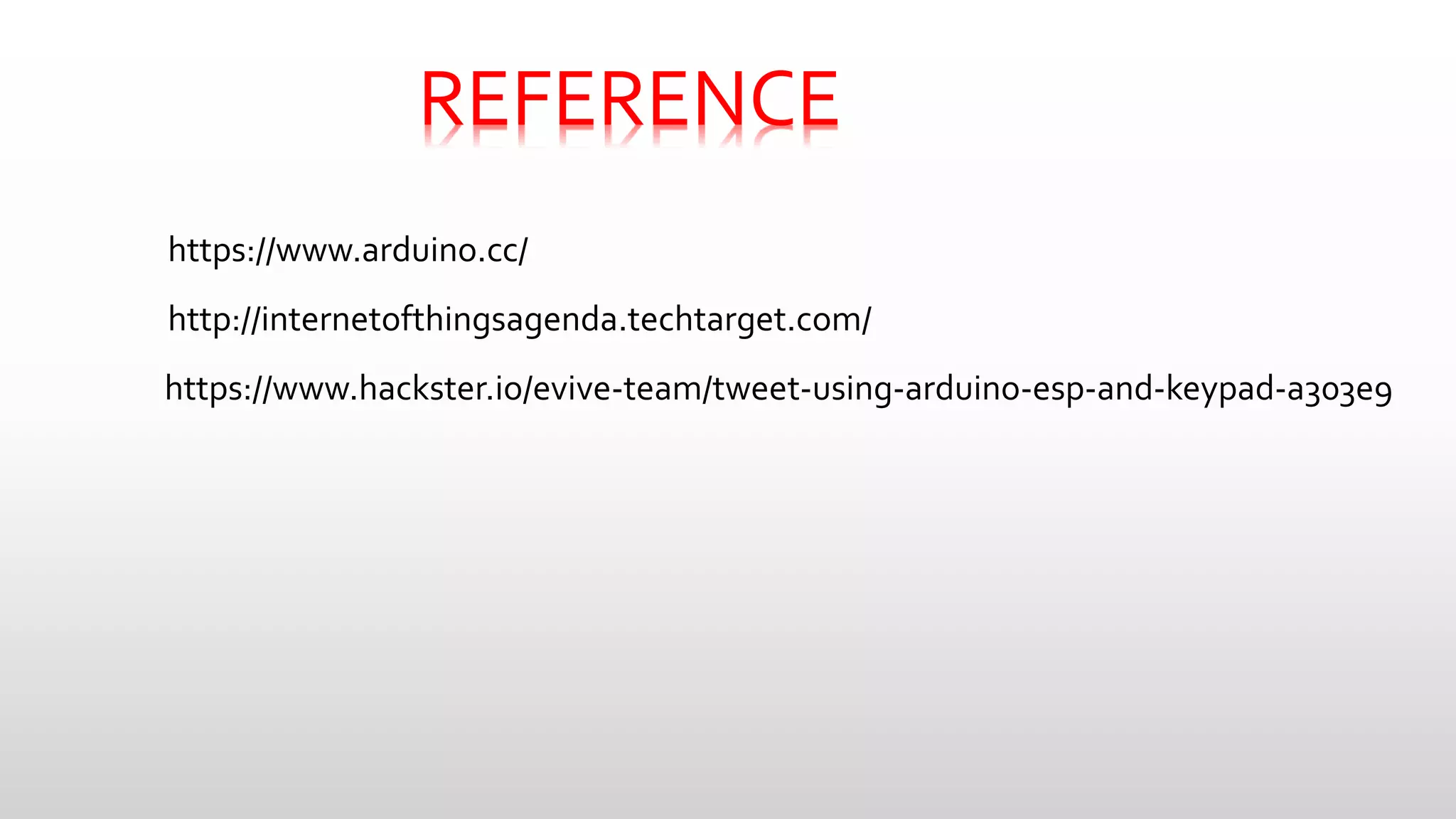 The Arduino And Iot Pptx Computer Peripherals Computing