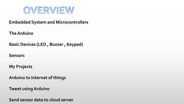 The arduino and iot | PPTX | Computer Peripherals | Computing