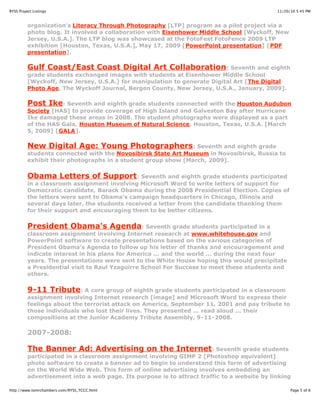 R Y S S Project Listings | PDF